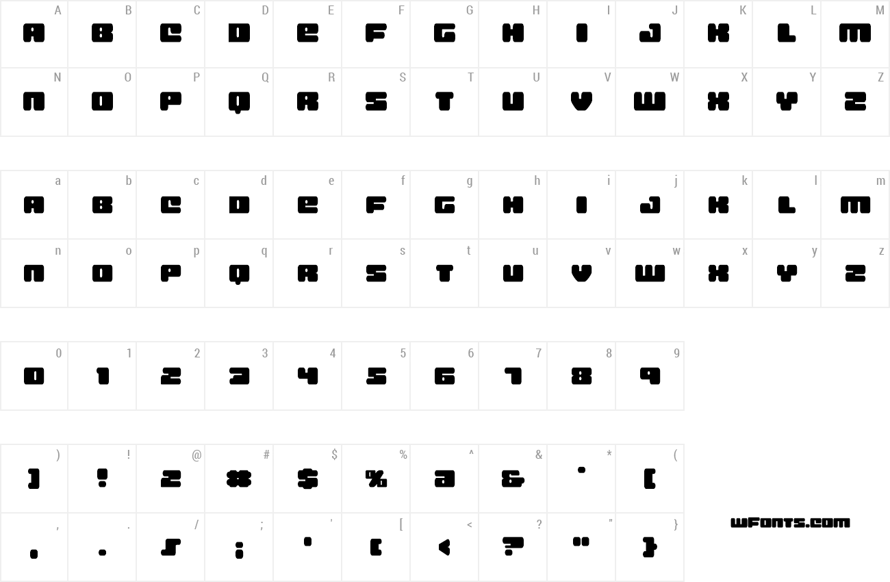 Hula Hoop Girl Font