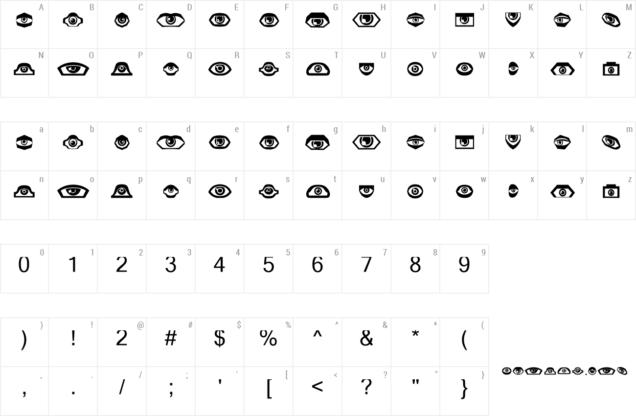 Watch Font
