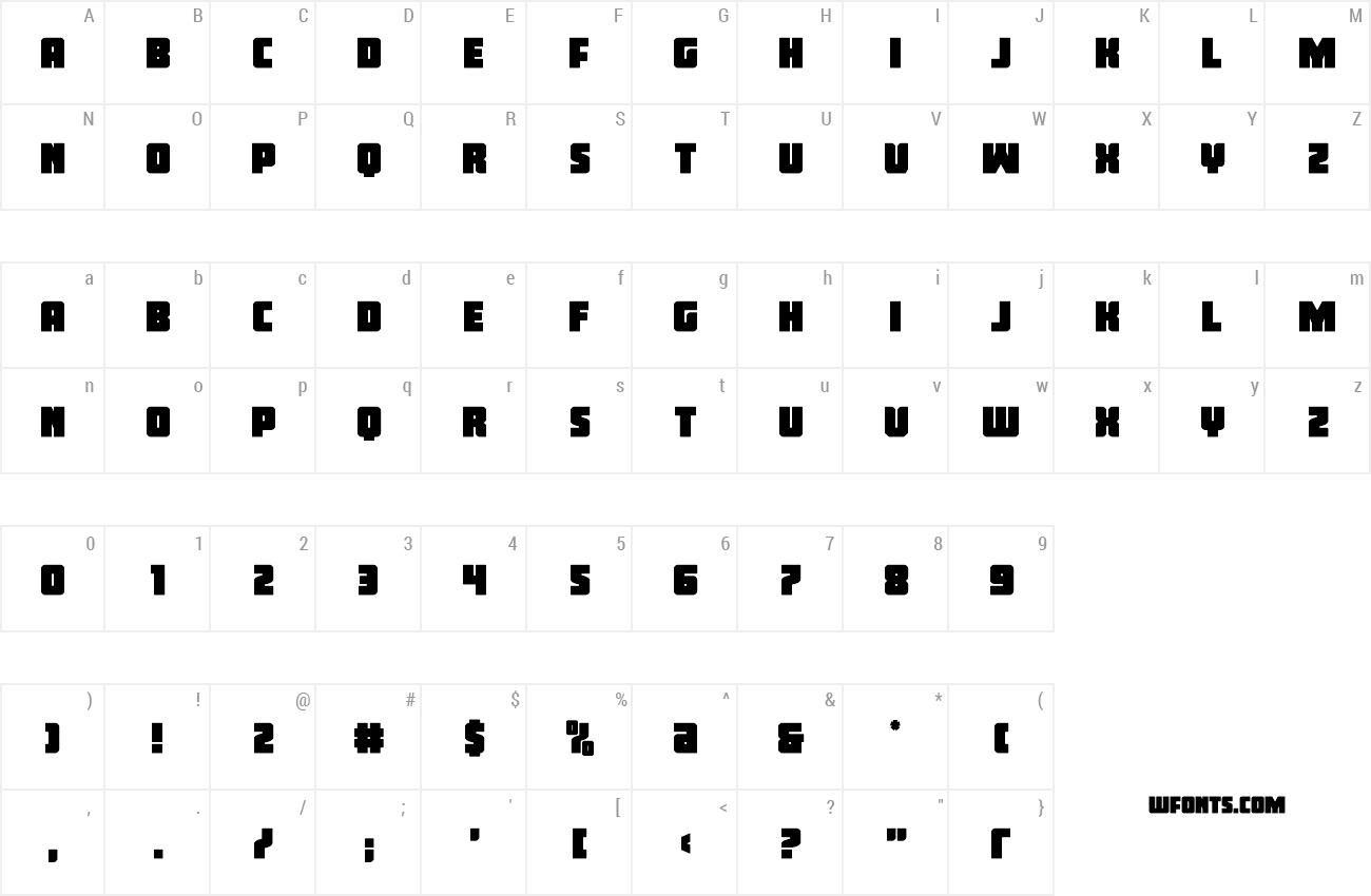 Inspector General Font