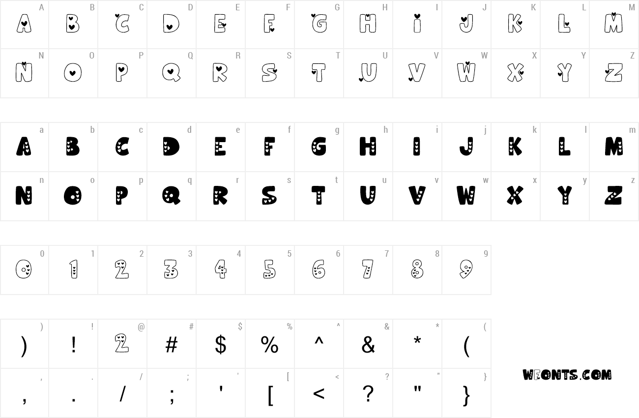 Hooman Love Font