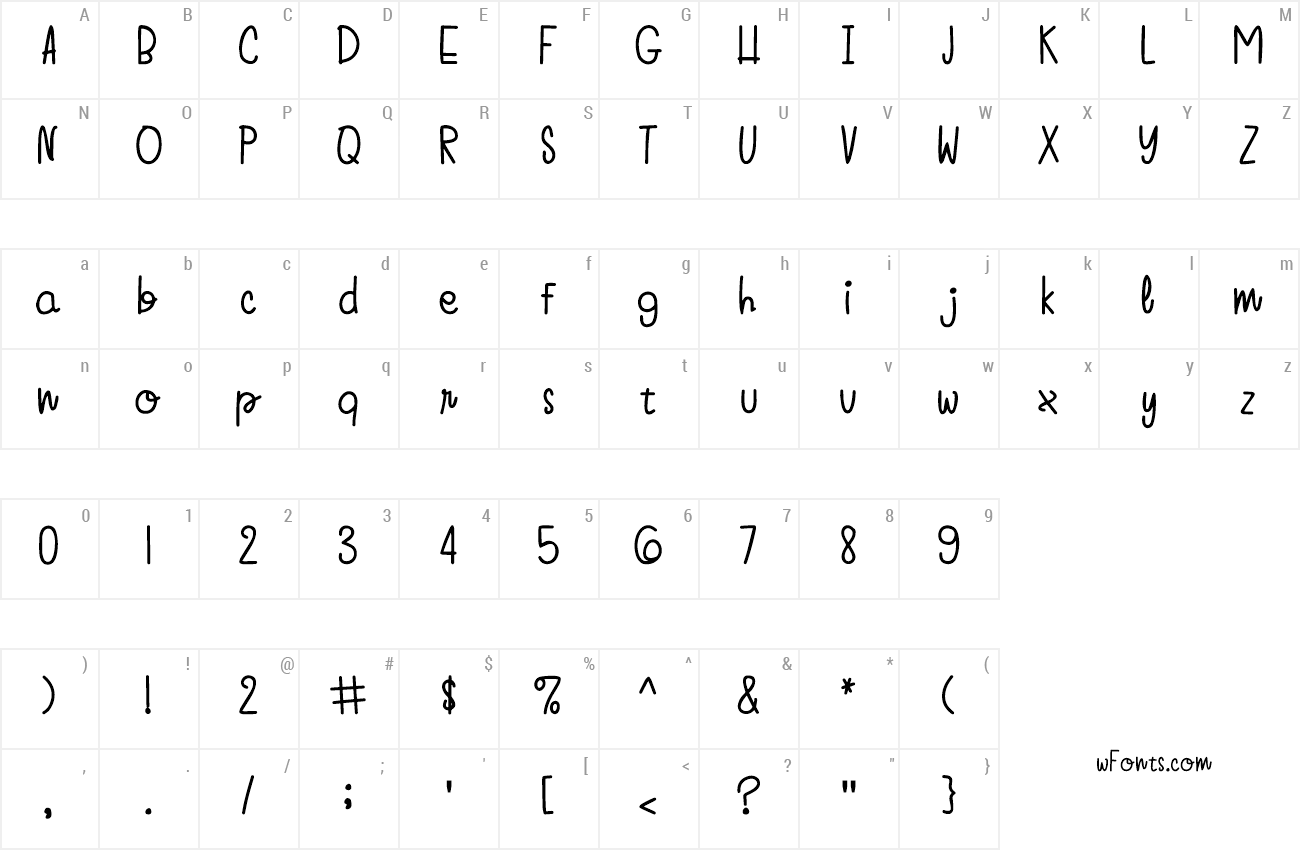 Calm Down Font