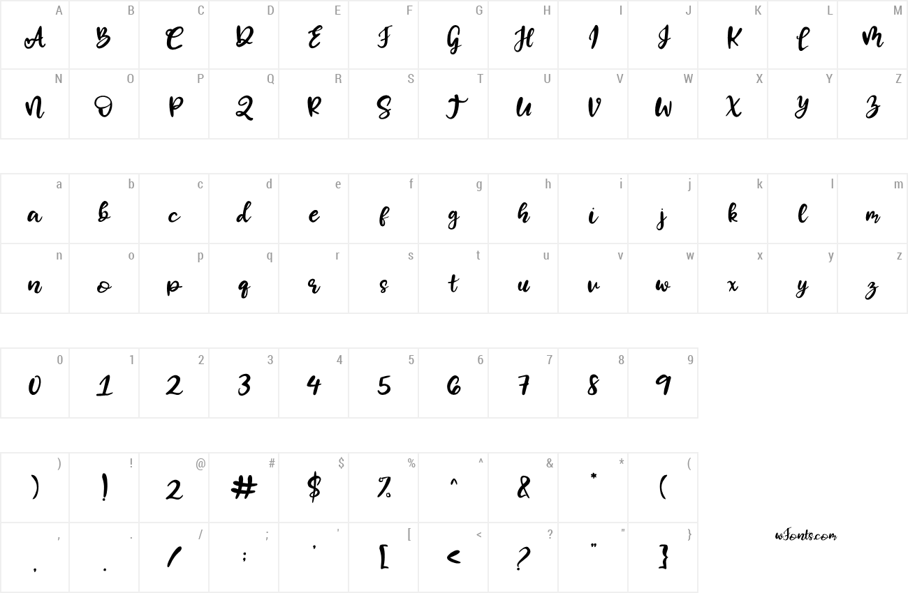 Pulang Malam Font