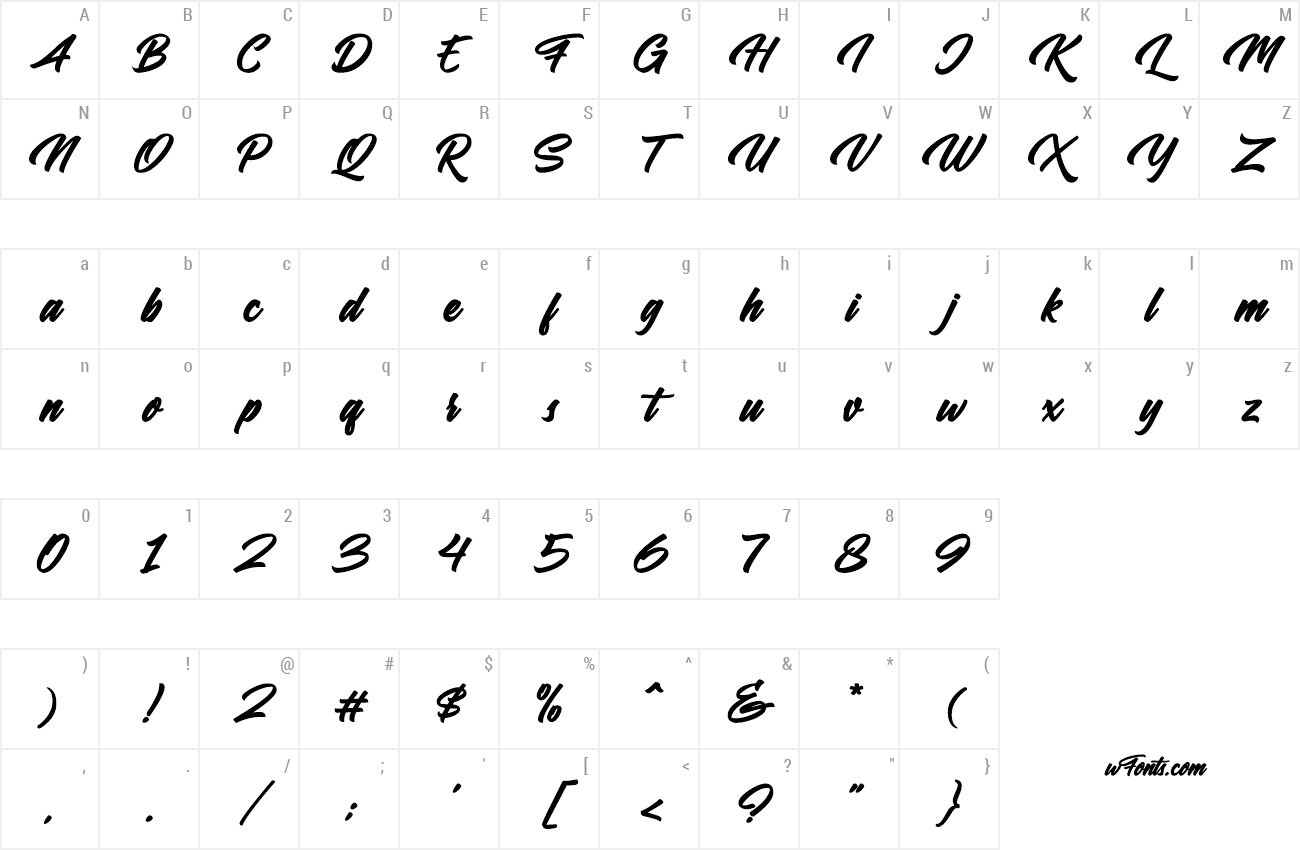 Samble Tracie Font