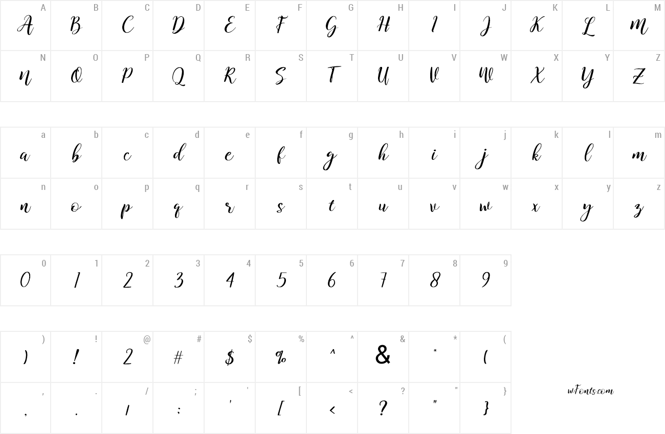 Kitahara Script Font