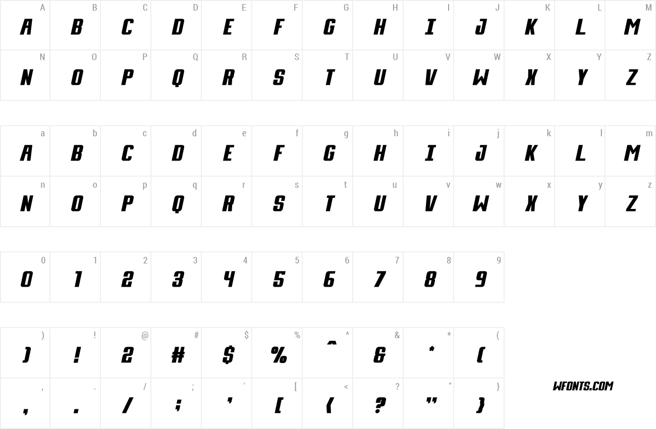 Day Display Font