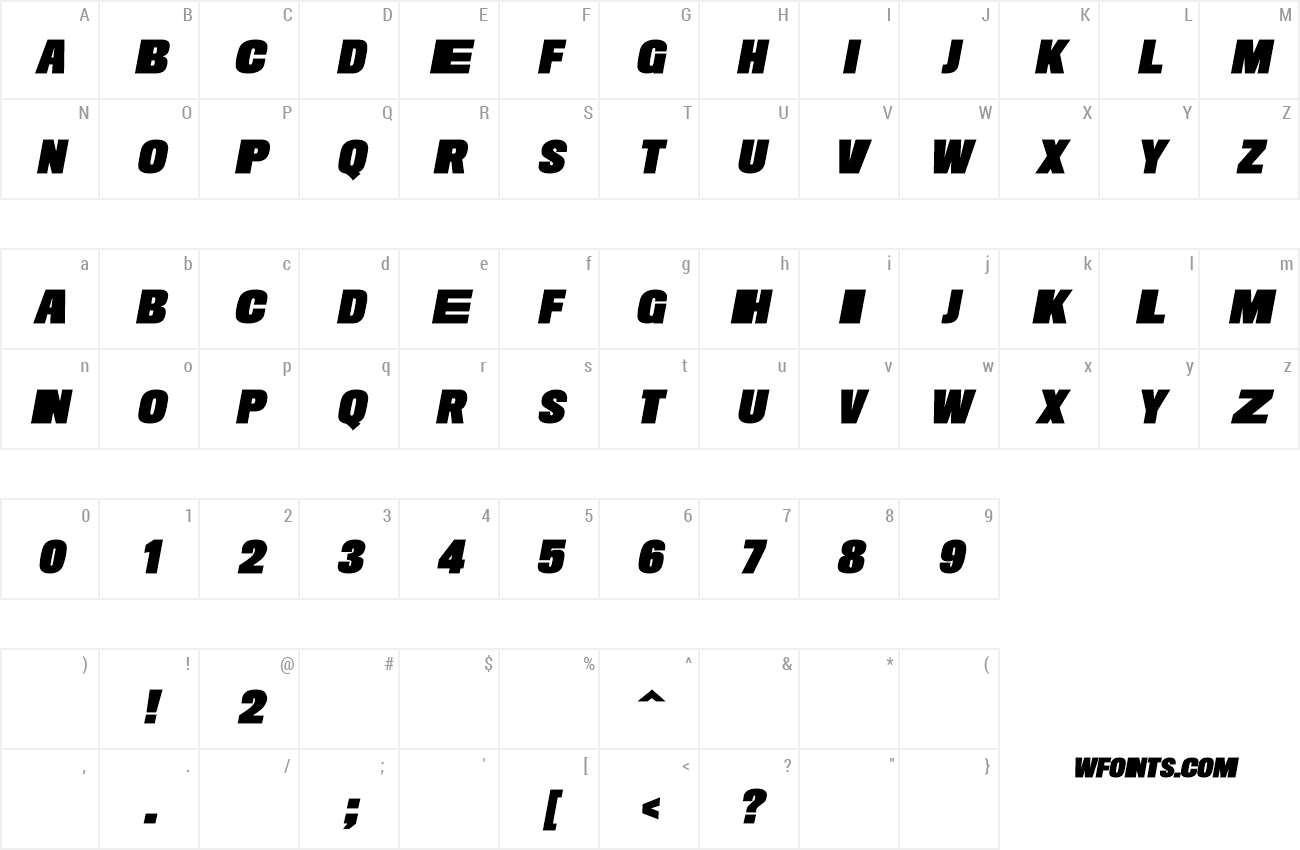 New Machines Font