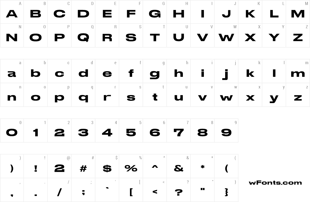 Stretch Pro Font