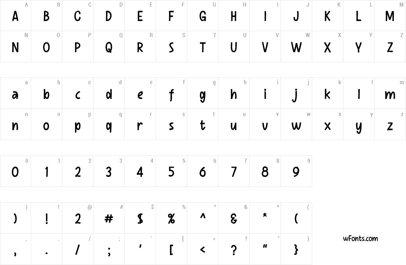 Scratch Boys Font