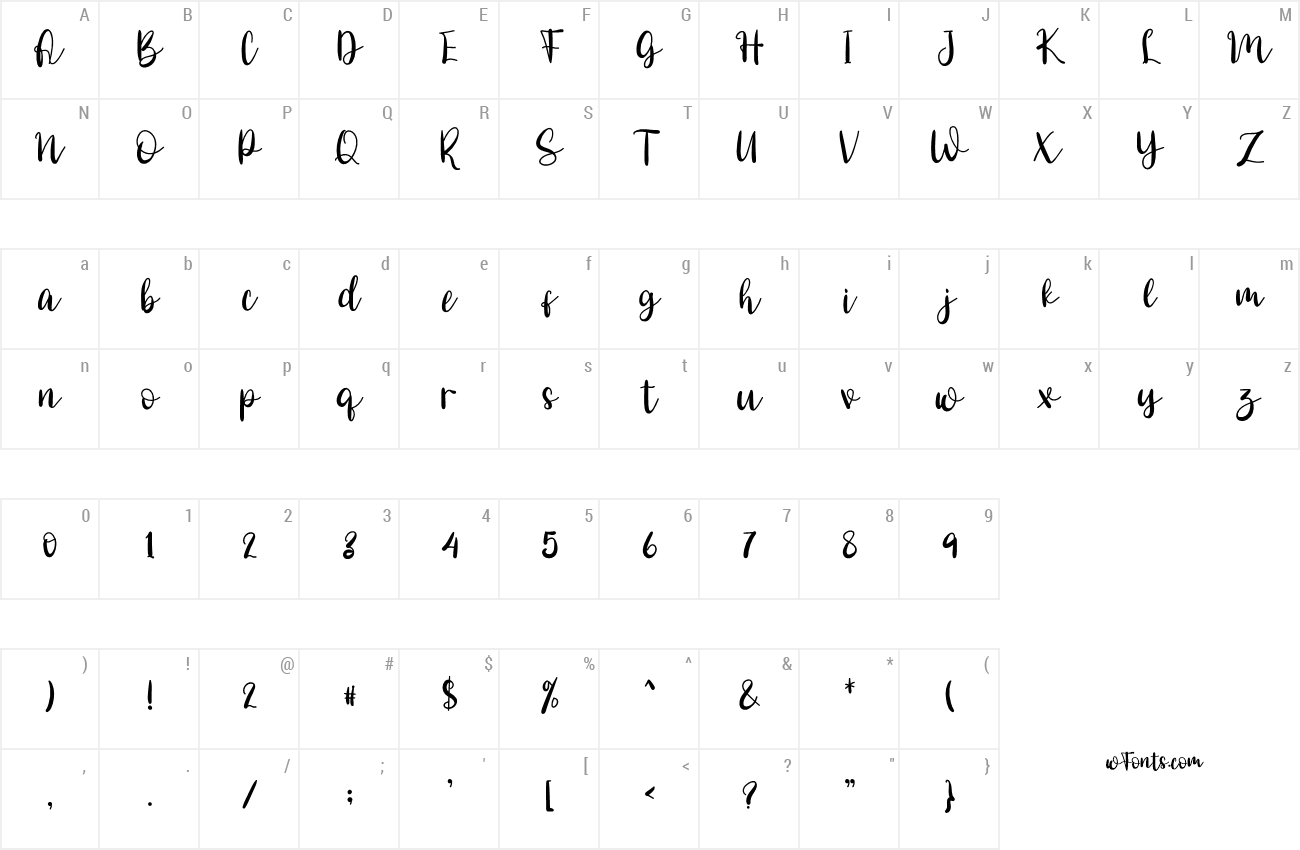 Daily Danissa Font