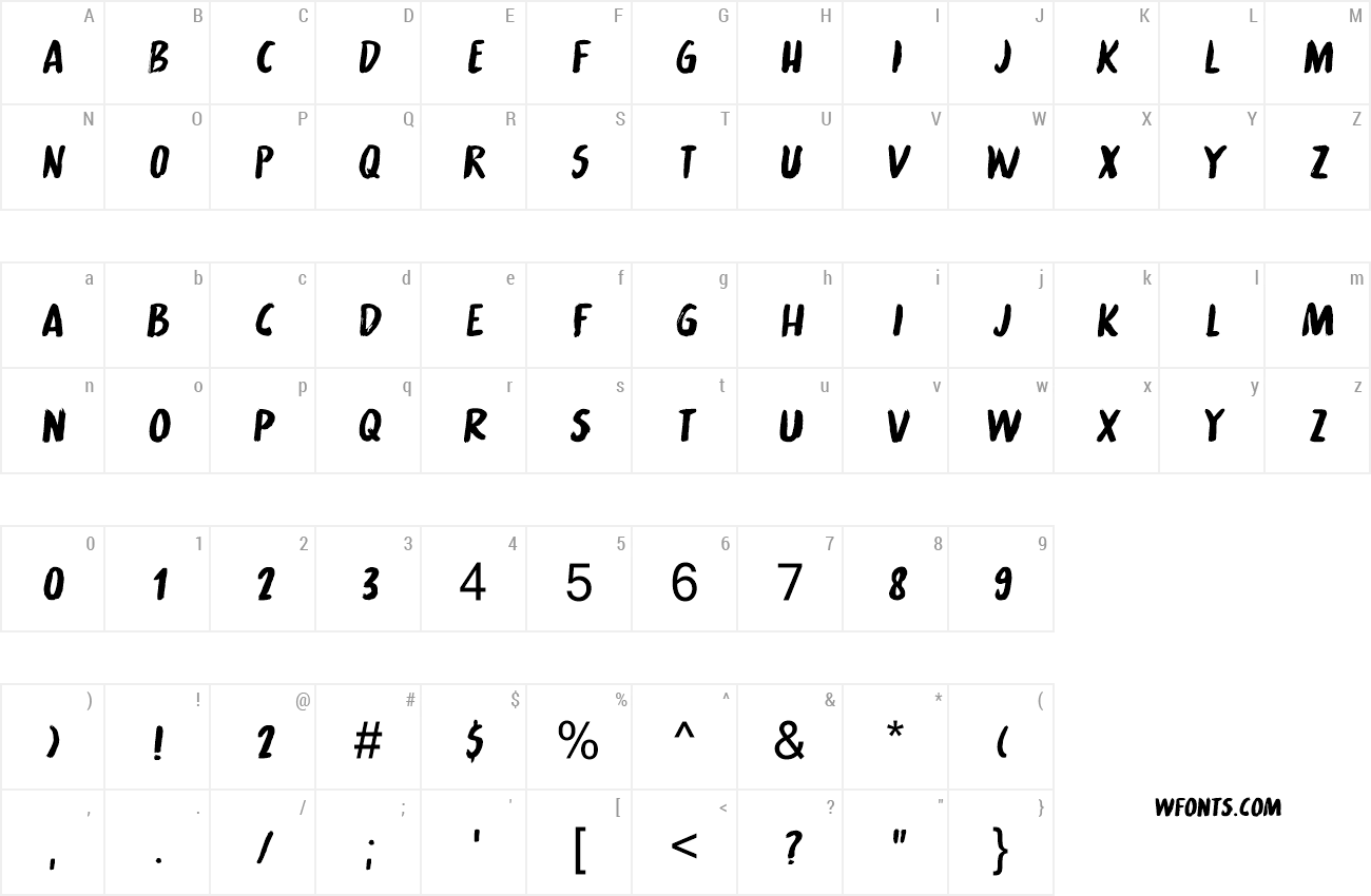 Meteor Strike Font