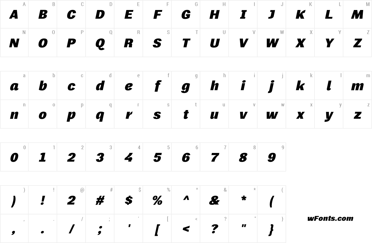 Frock Black Font