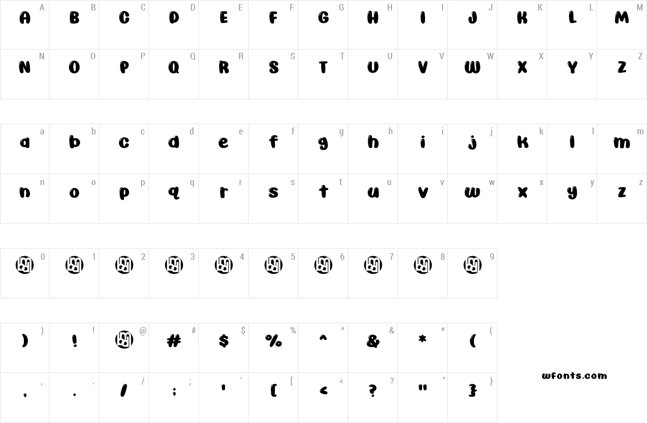 Awesome Possum Shine Font