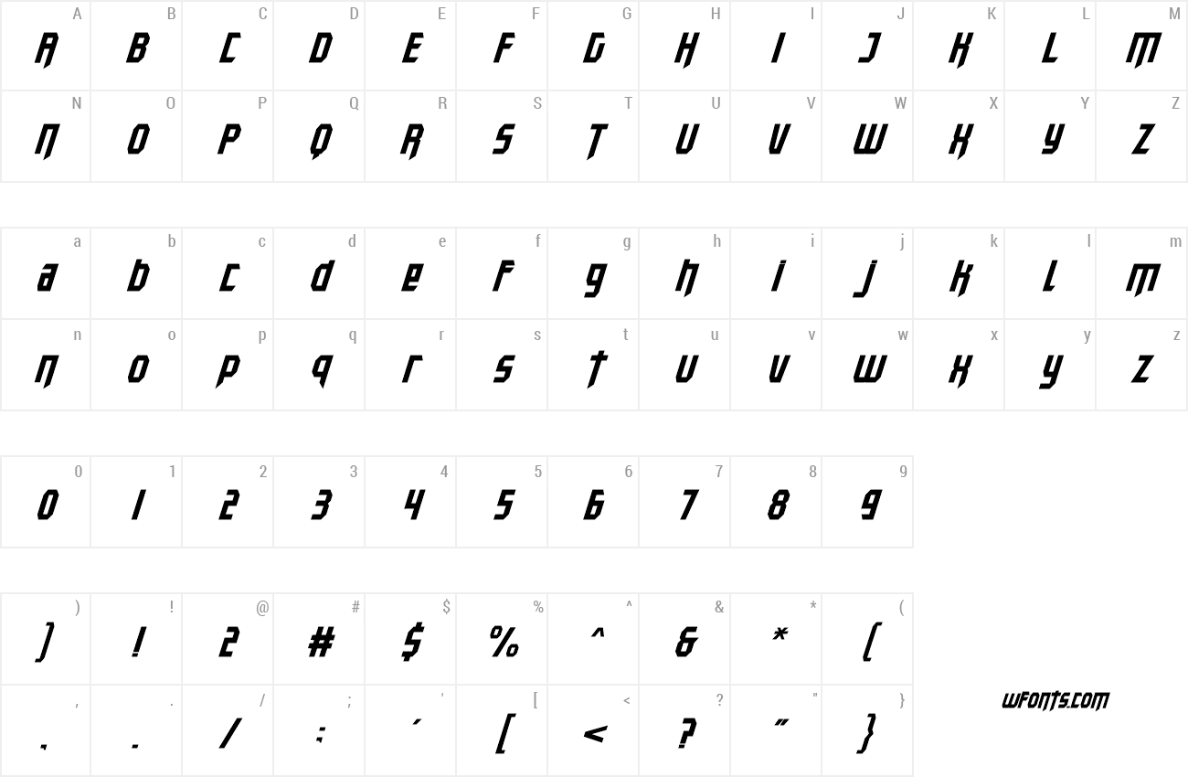Voltec Font