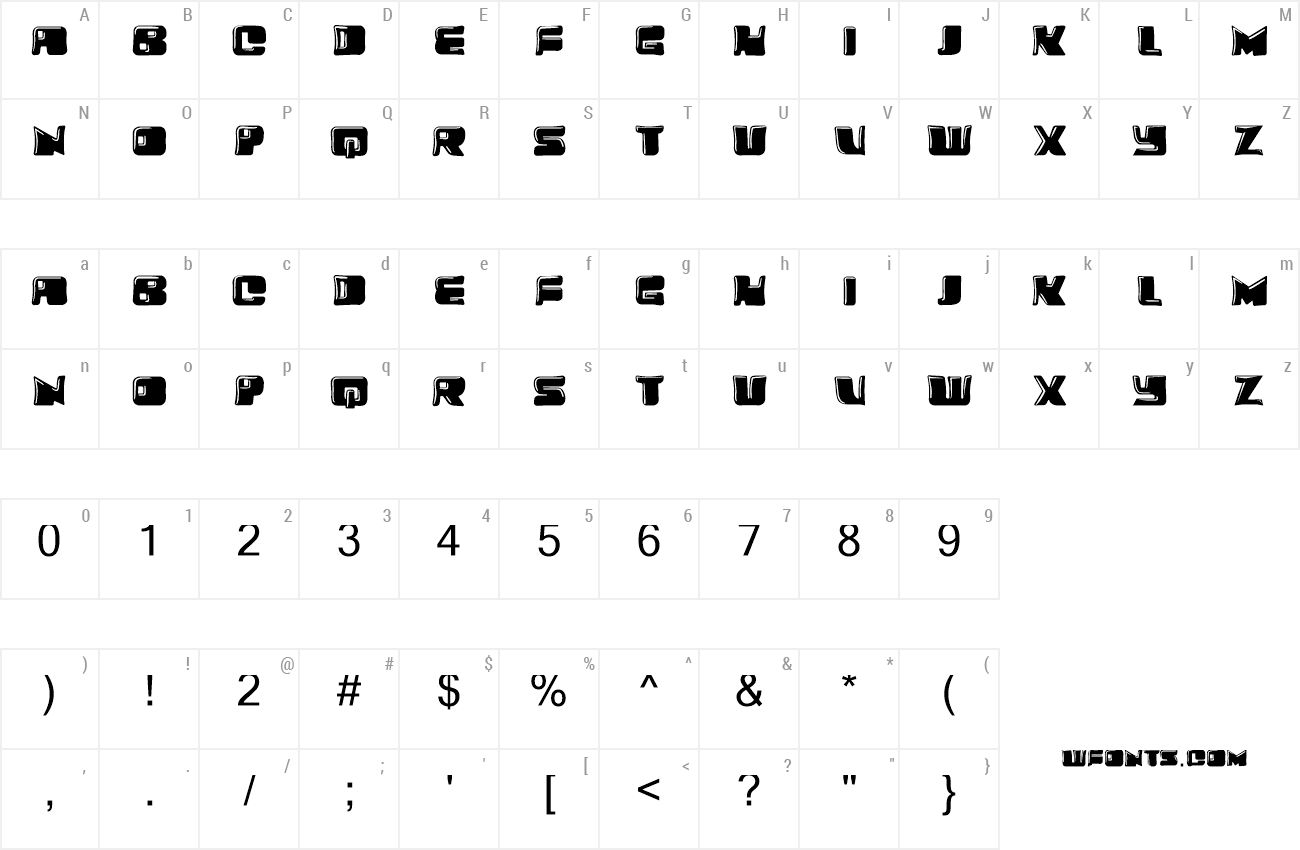 Shiny Windows Font