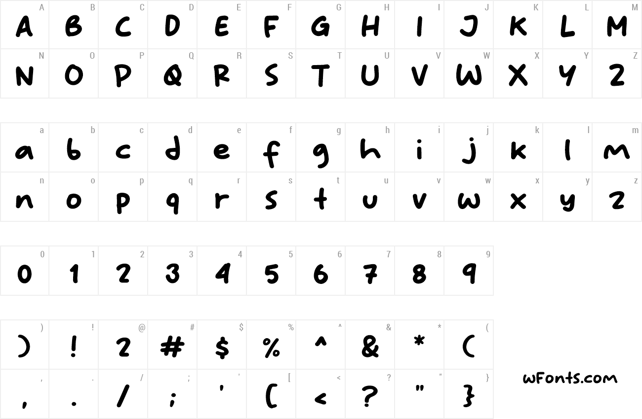 Stop Bullying Font