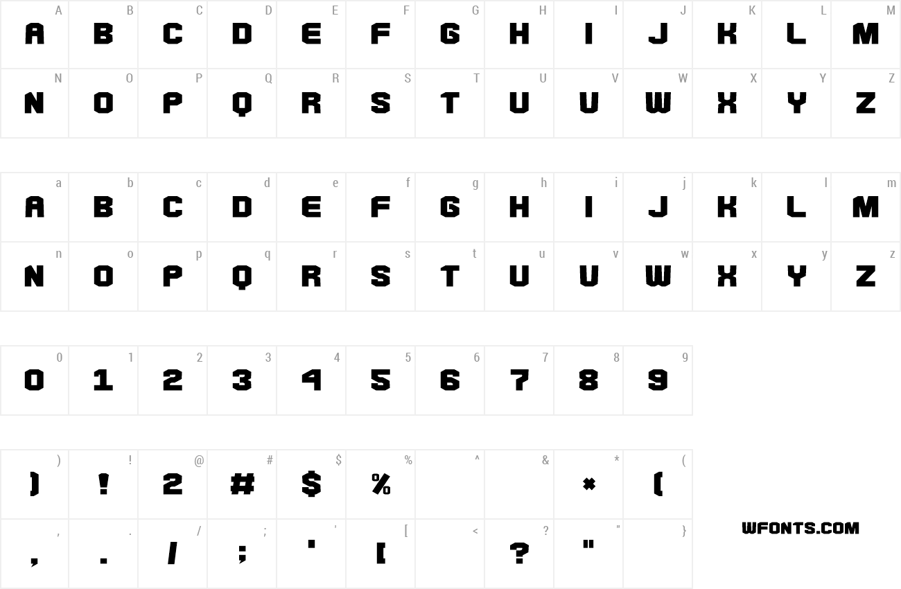Goma Octagon Font