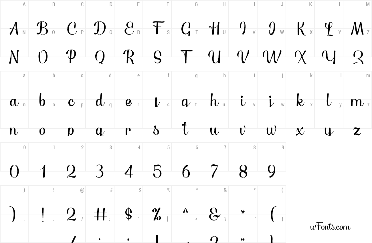 The Nightfall Font