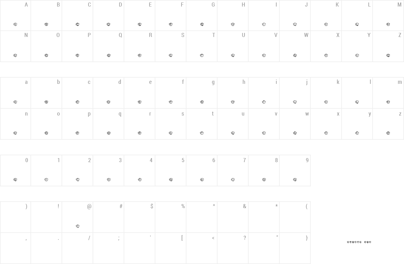 Monogram Dara Font