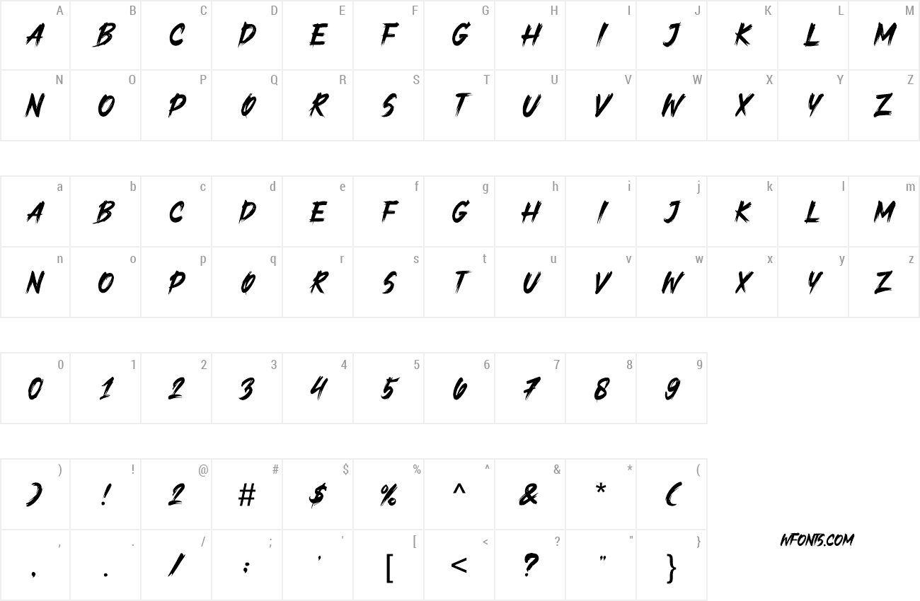 Gloomy Things Font