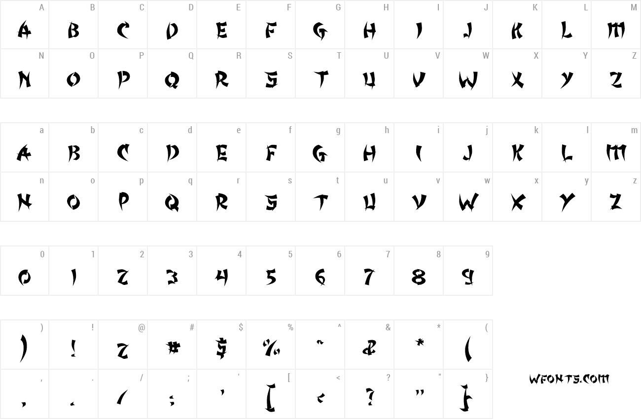 Henshin Font
