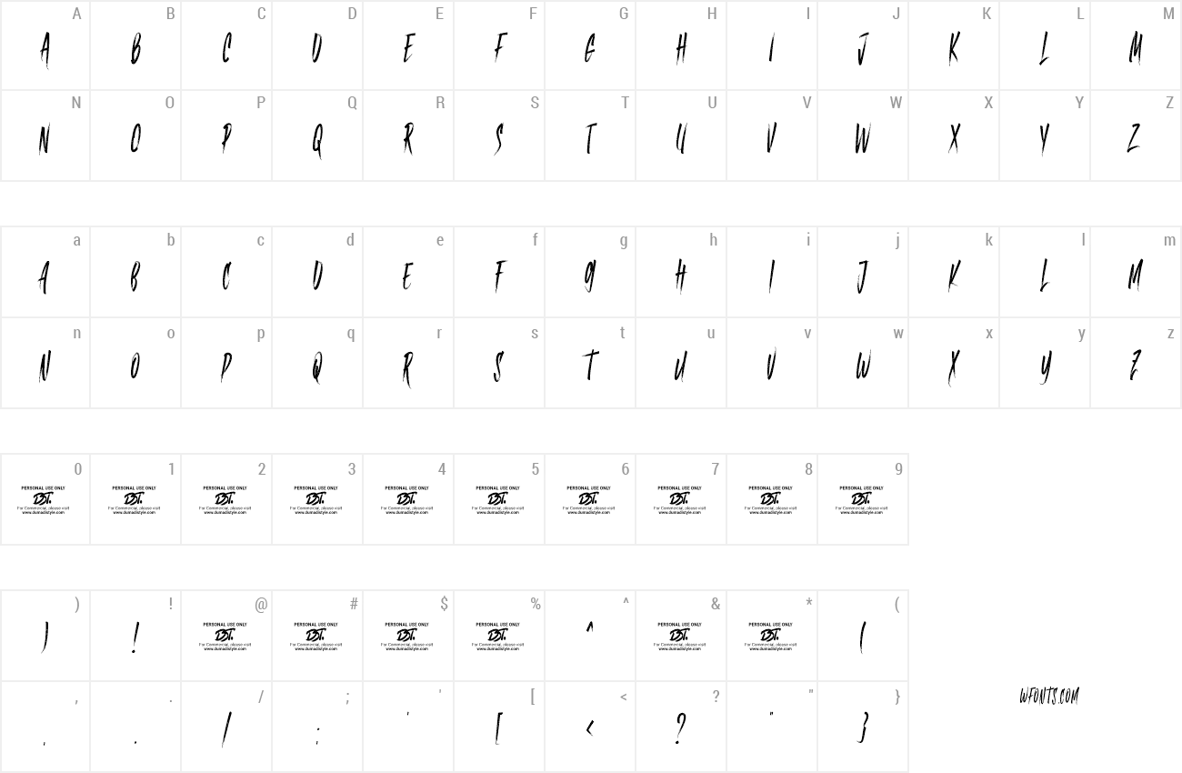 Black Memory Font