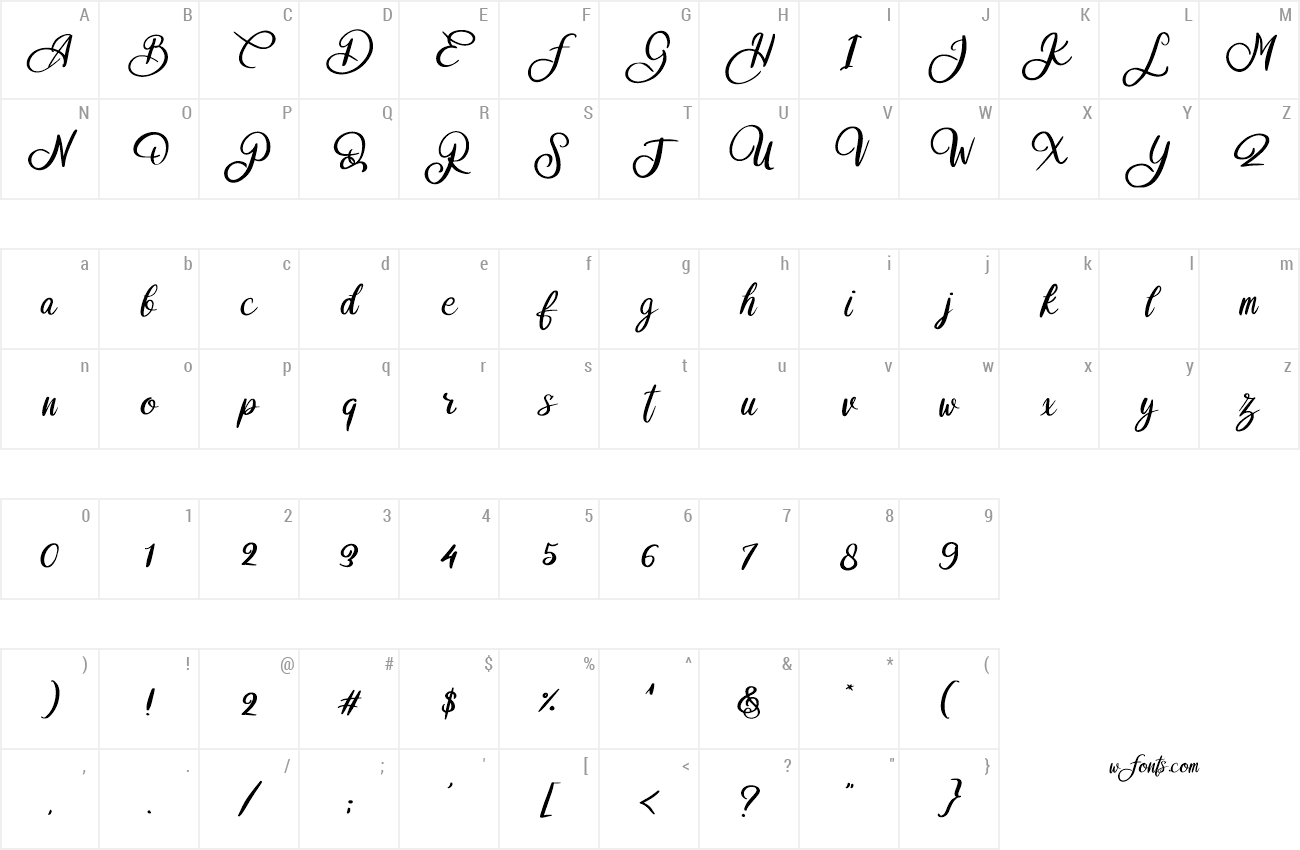 Bugie Font
