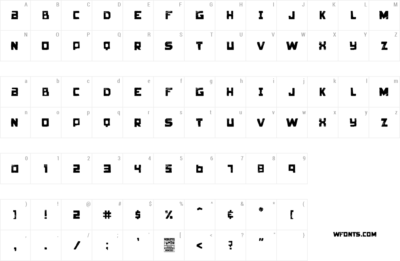 Broken Family Font