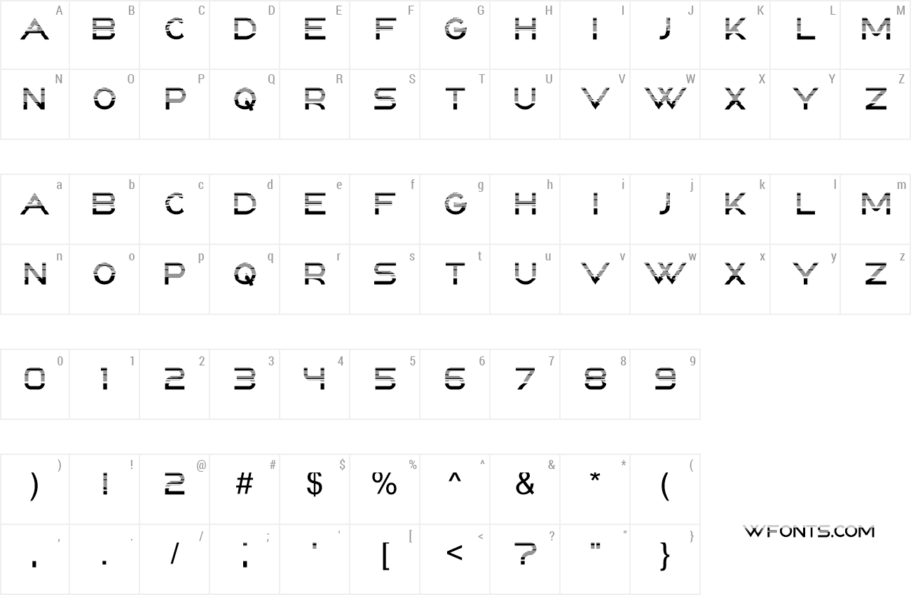 Indited Font