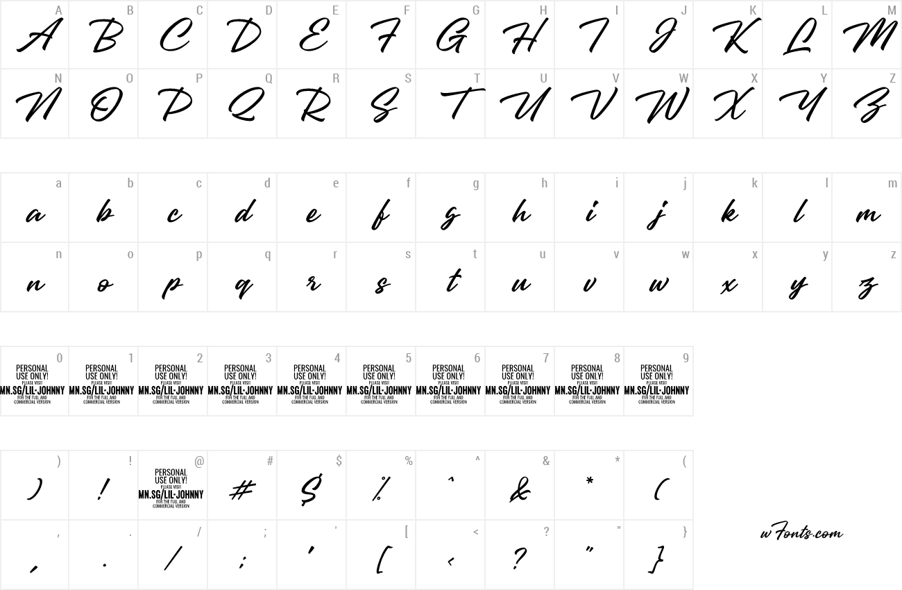 Lil Johnny Font
