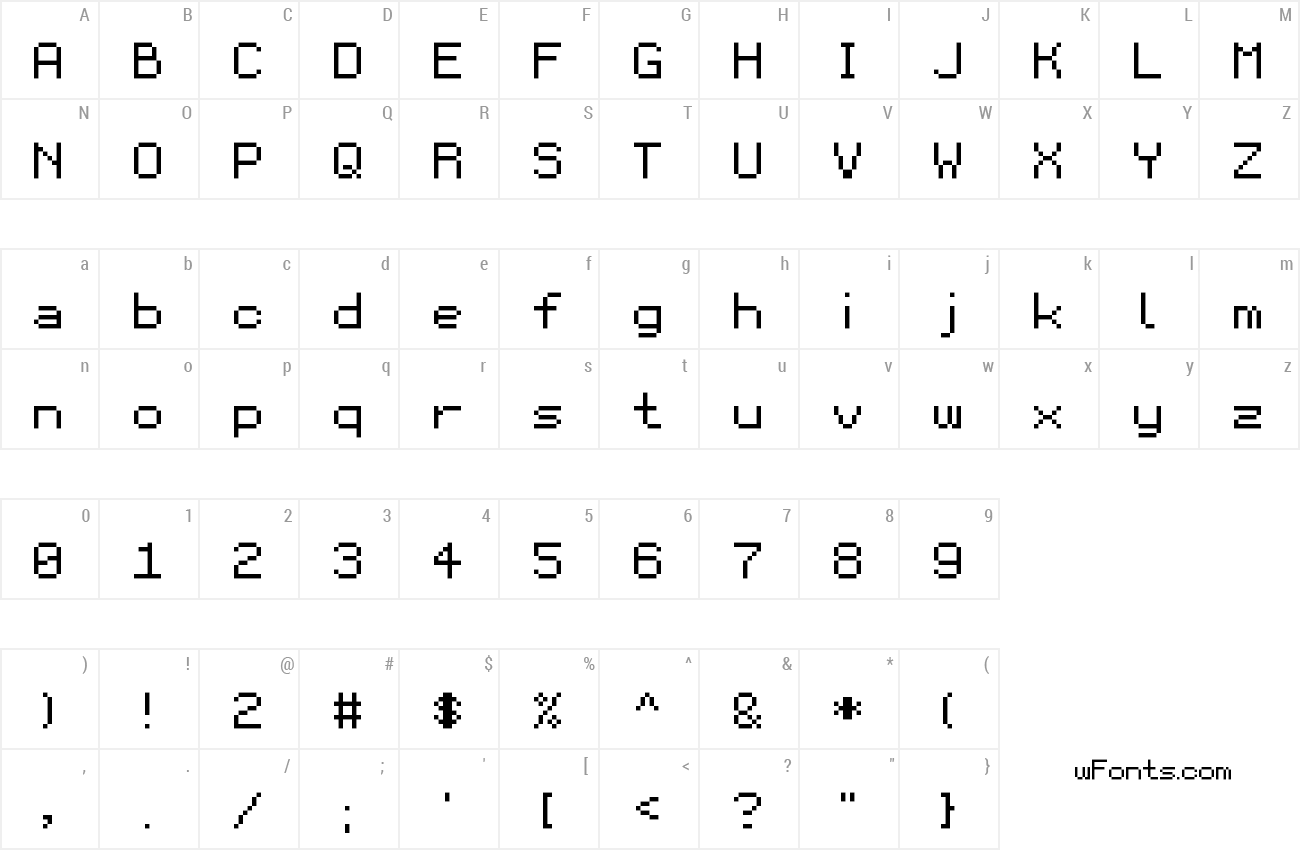 Pixeleum 48 Font