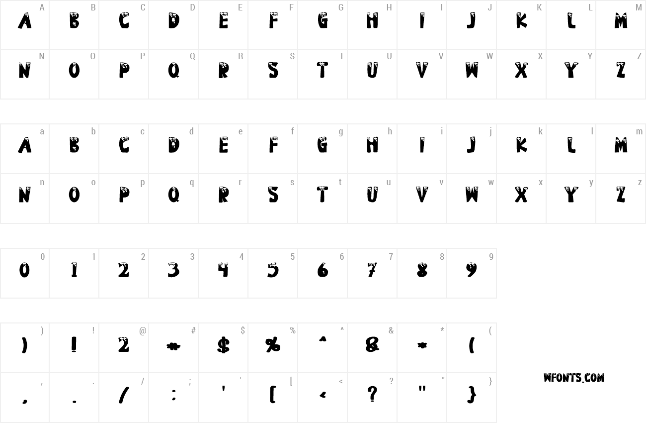 Ice Cube Font