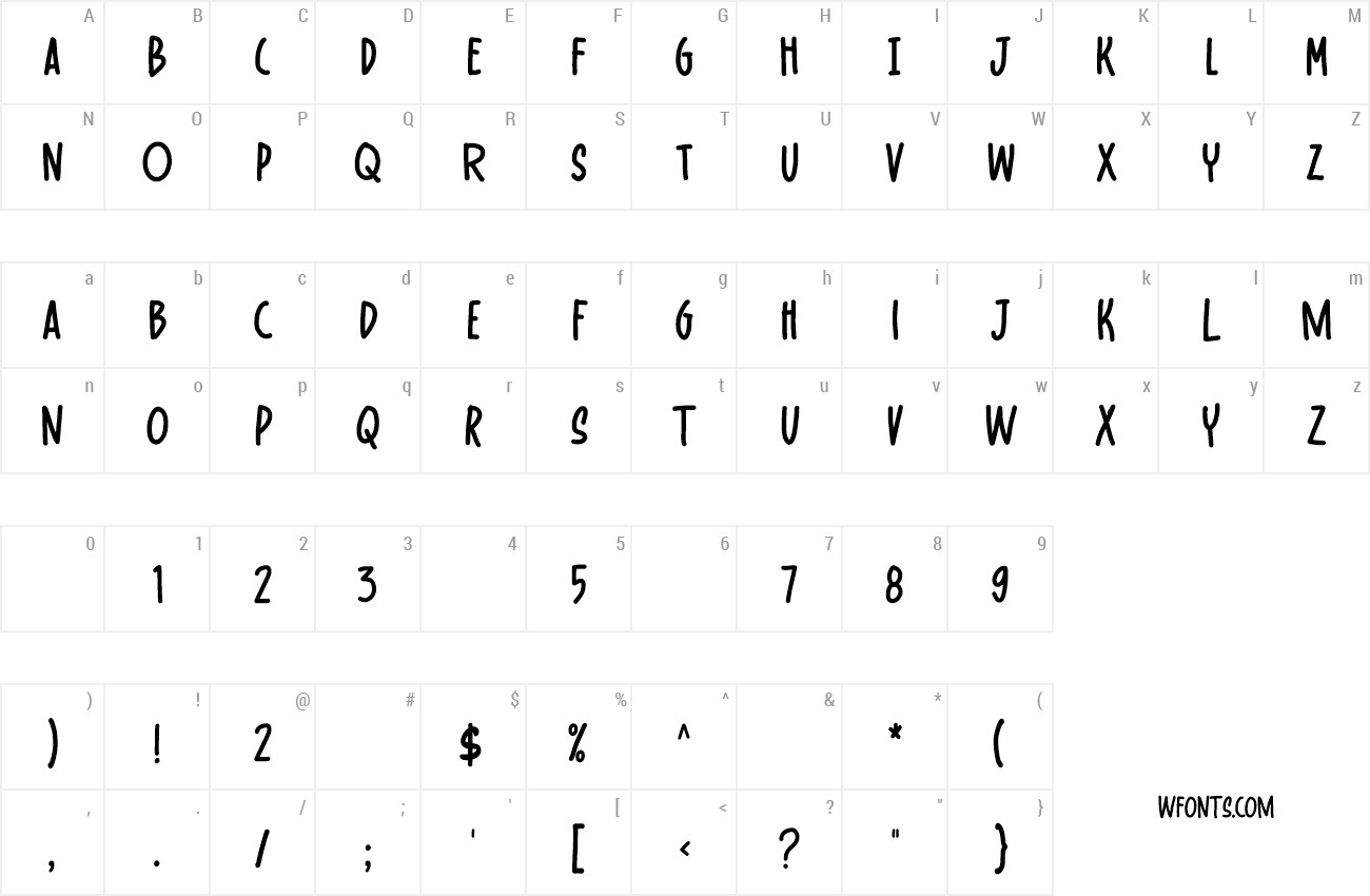 Webcomic Font