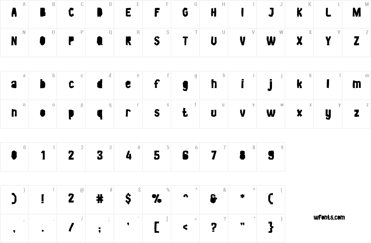 Biggy Cut Font