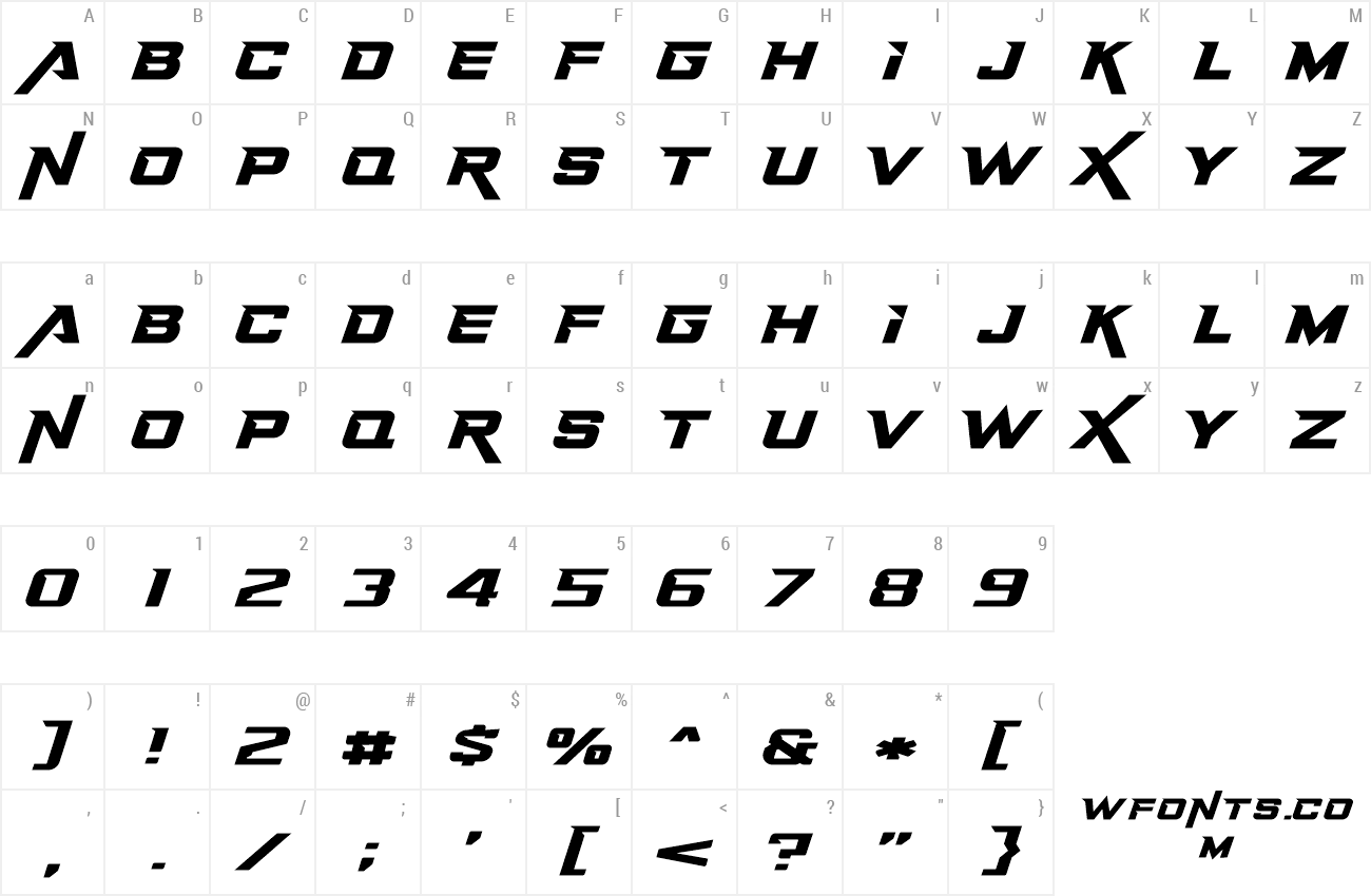 Exima Geometric Font