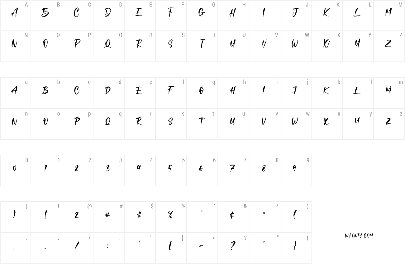 Human Crush Font