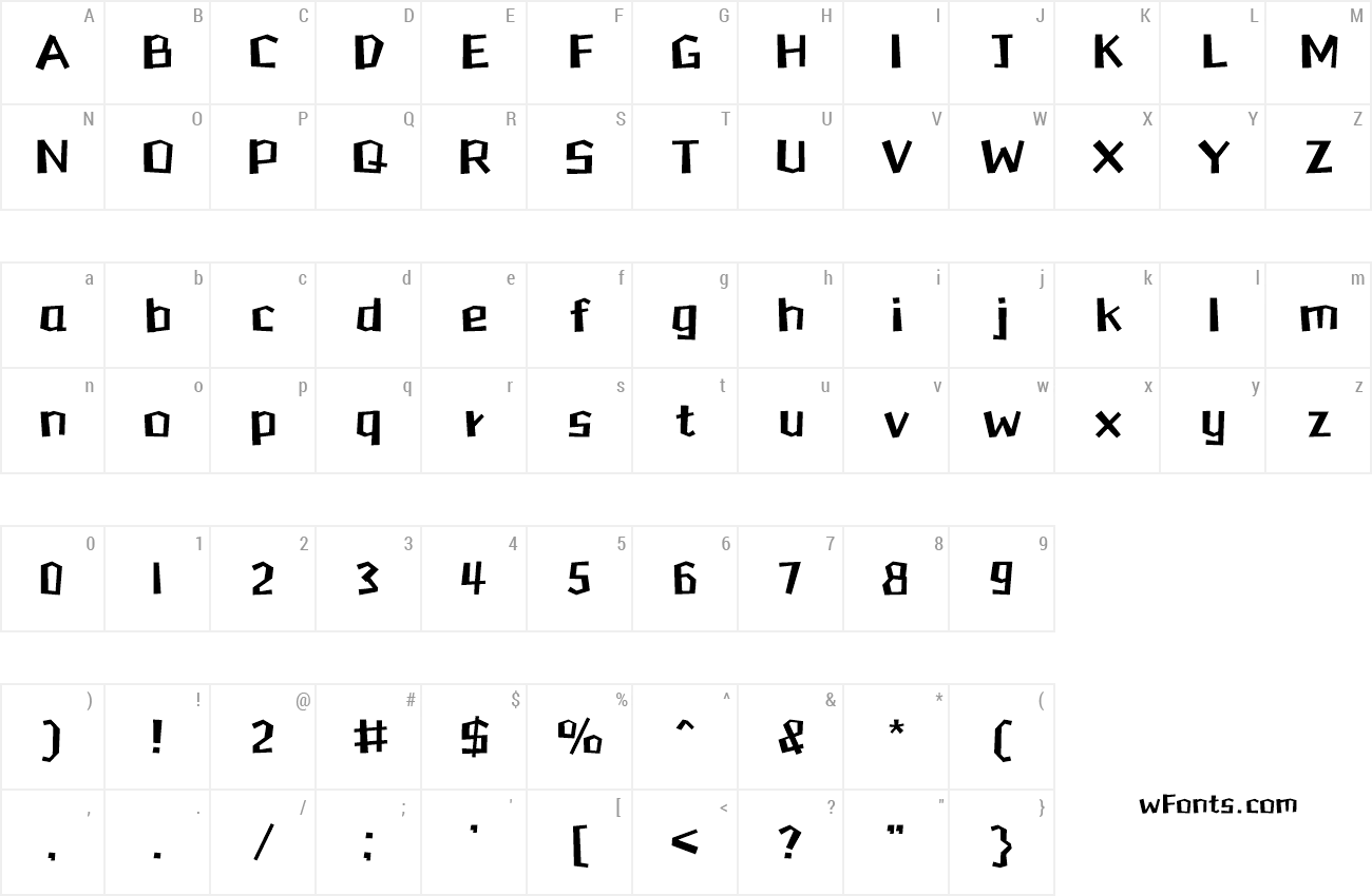 HF Growing Font