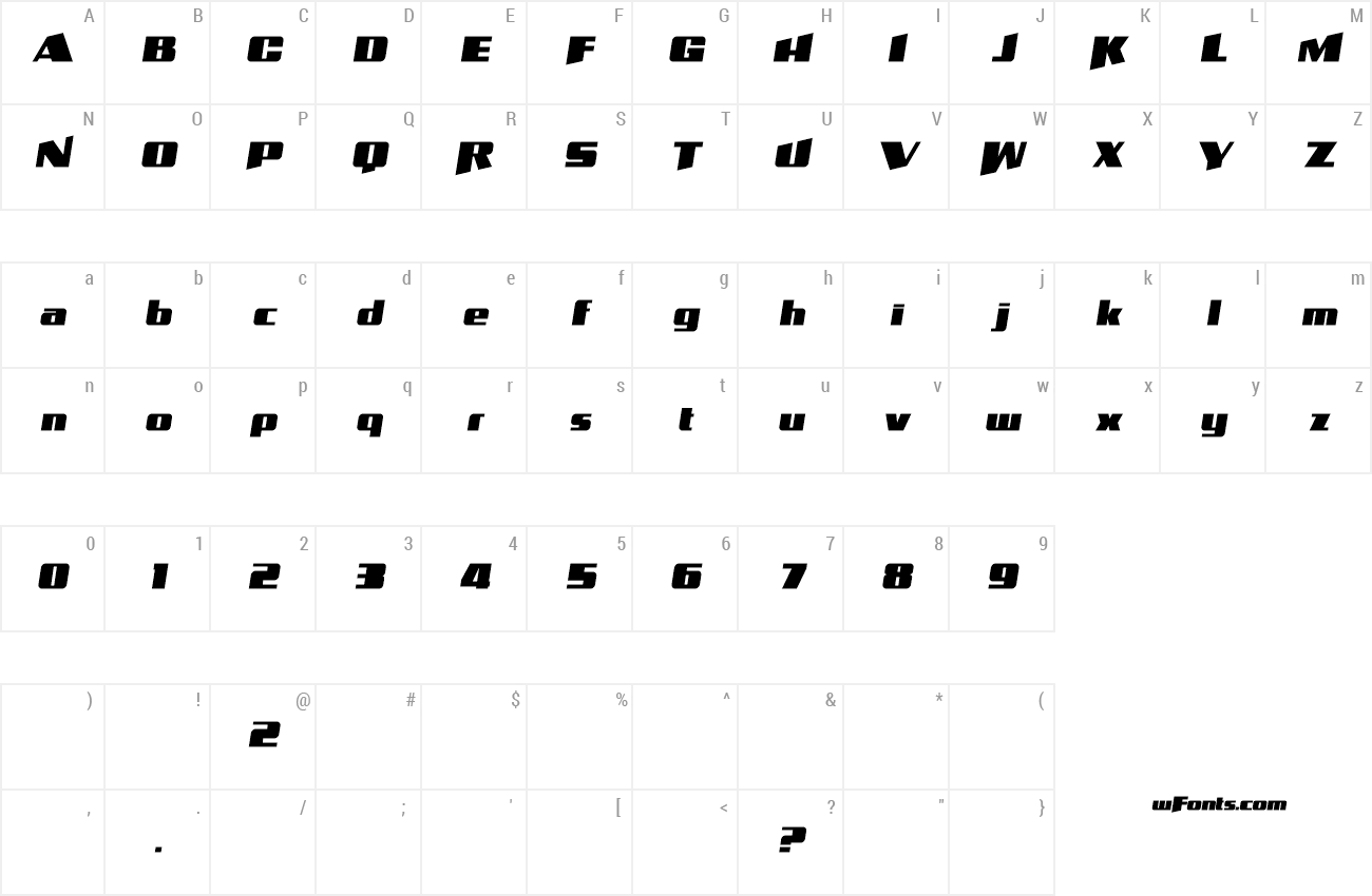 Vortax Font