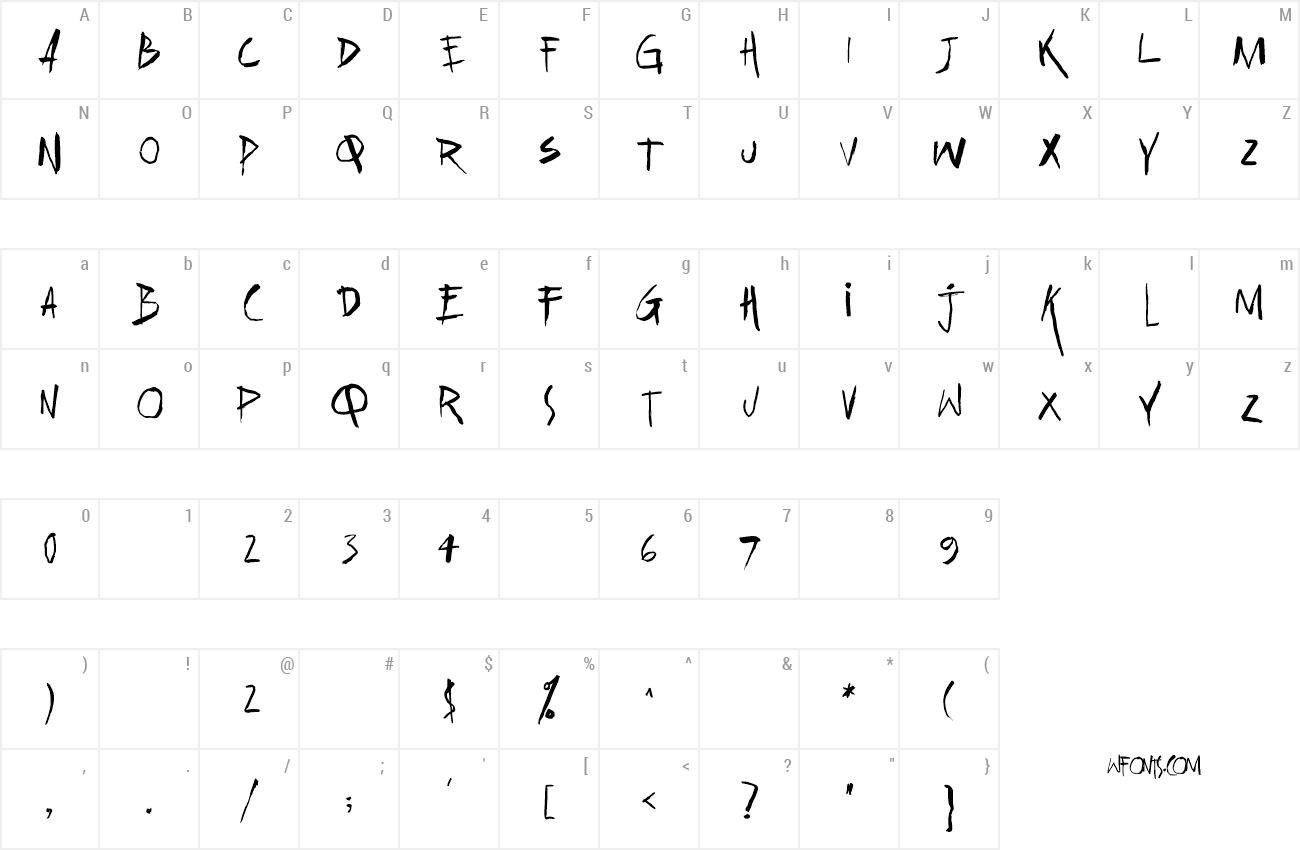 Across The Lines Font