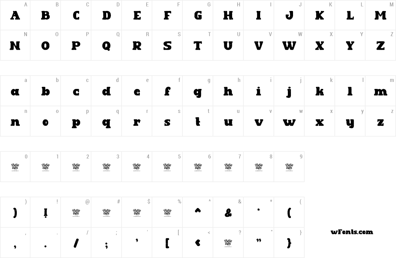 East Aurora Font