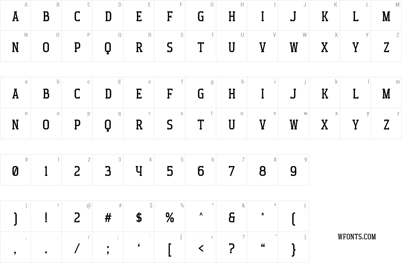 Monogram Holder Font