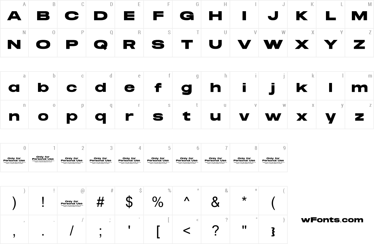 Underrated Font