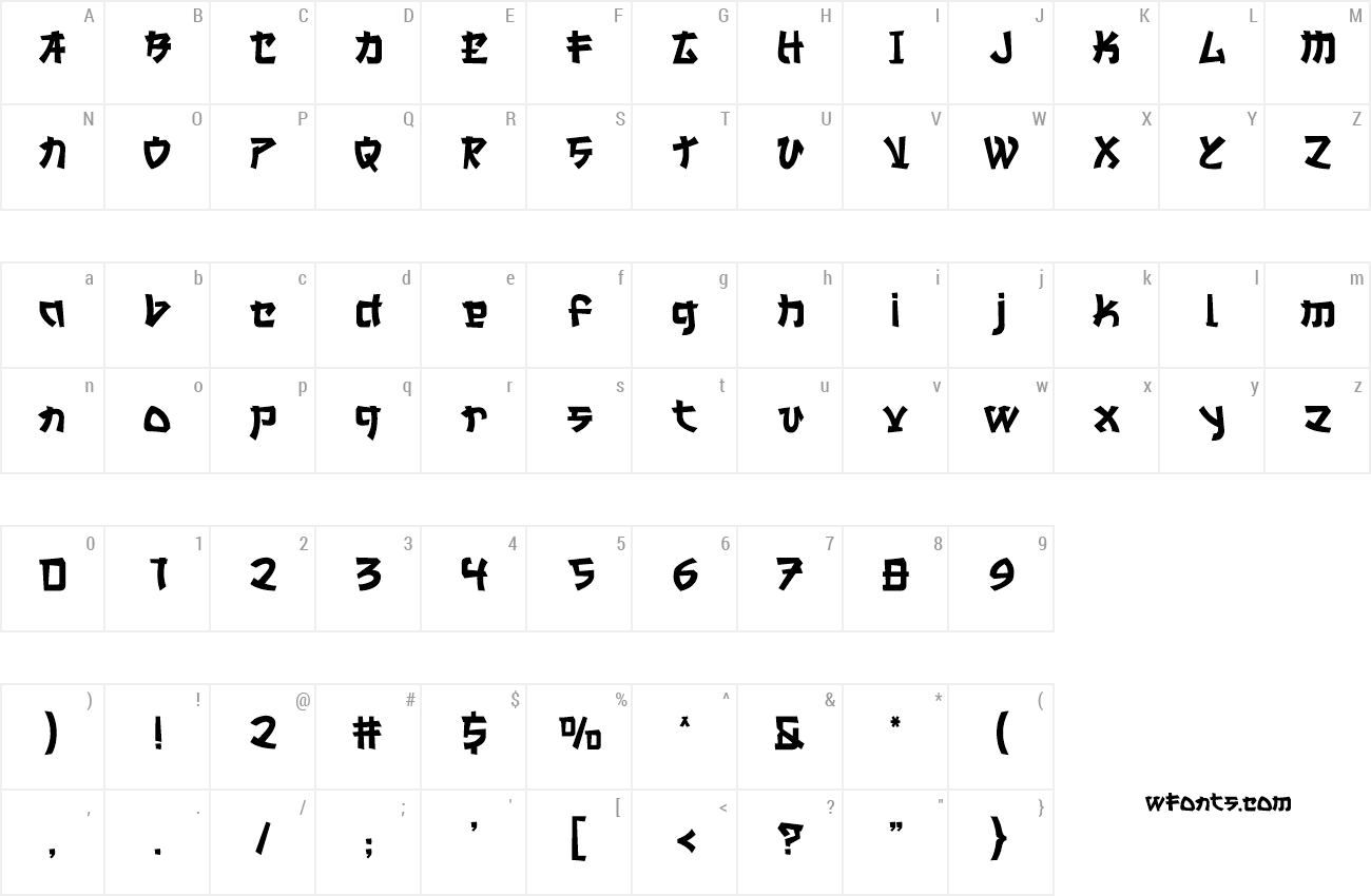 Hanbai Font