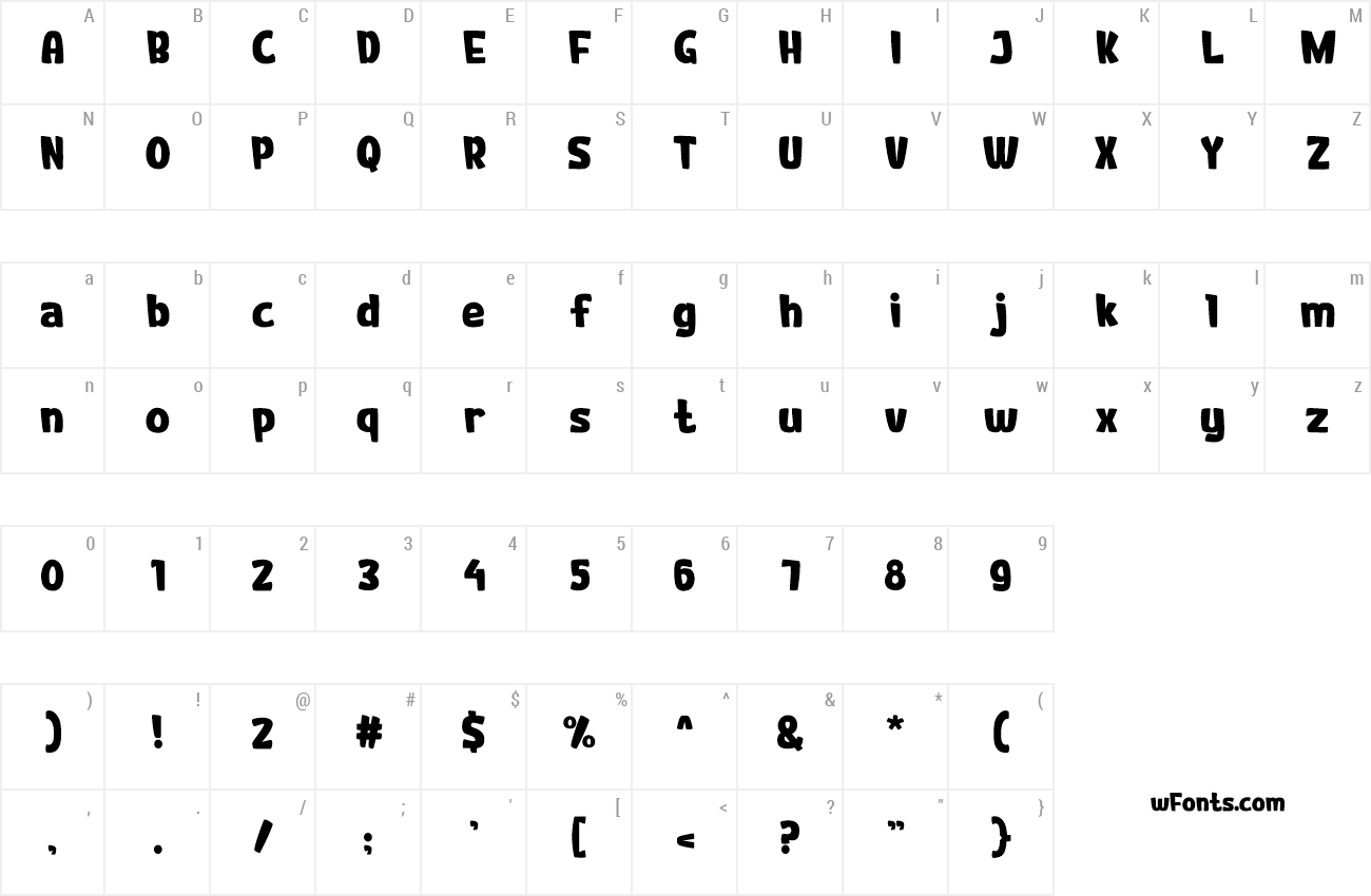Pong Game Font