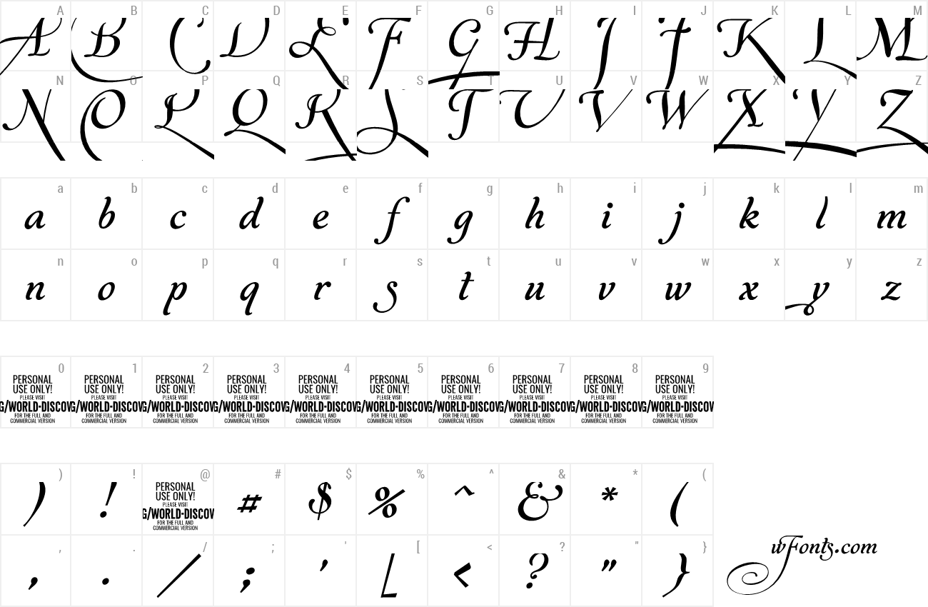 World Discovery Font