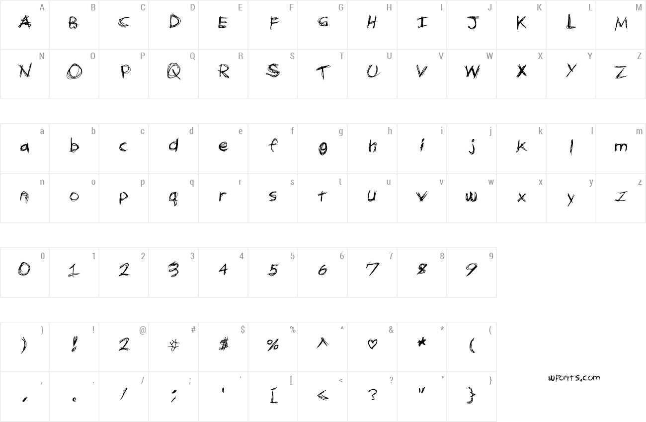 No Speak Language Font