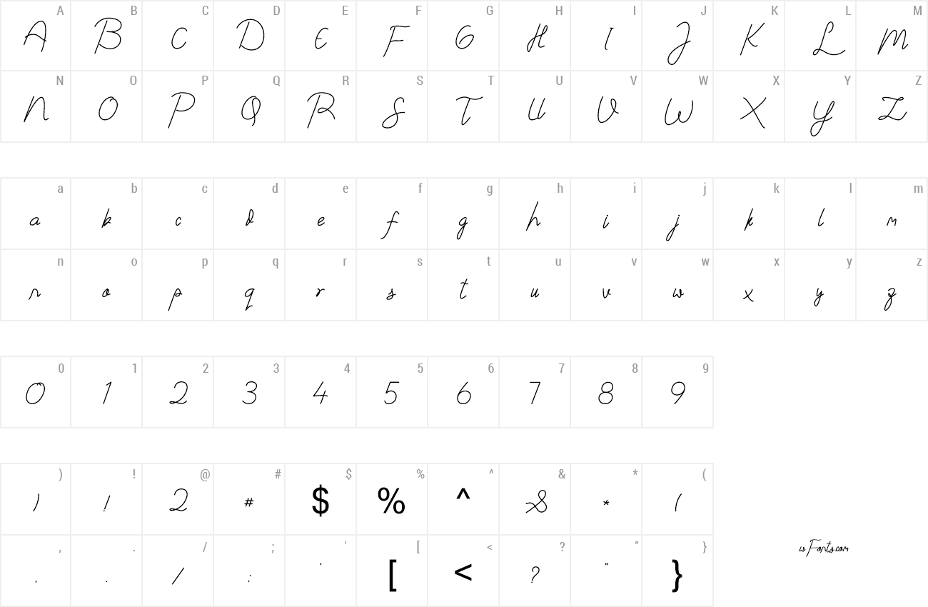 Simphony Signature Font