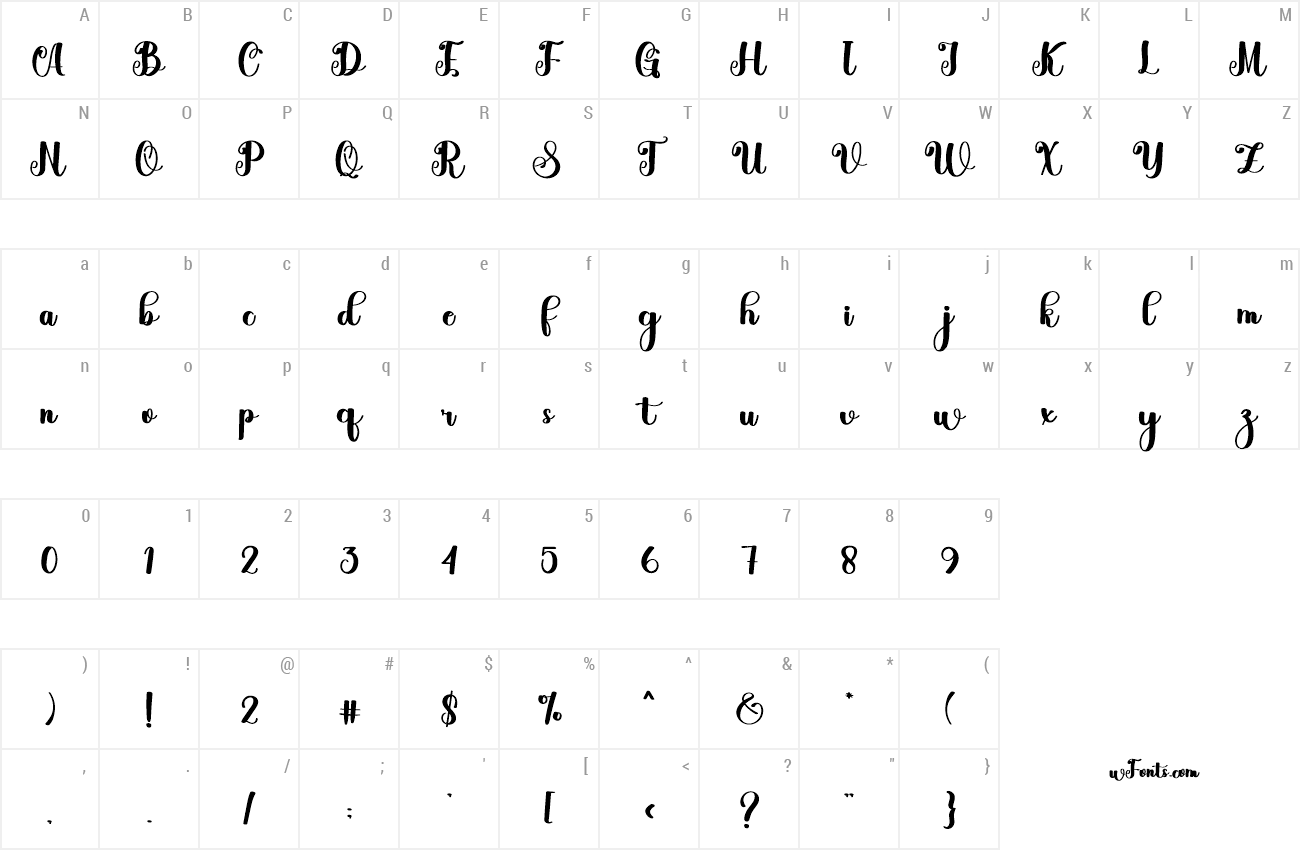 Speciality Font