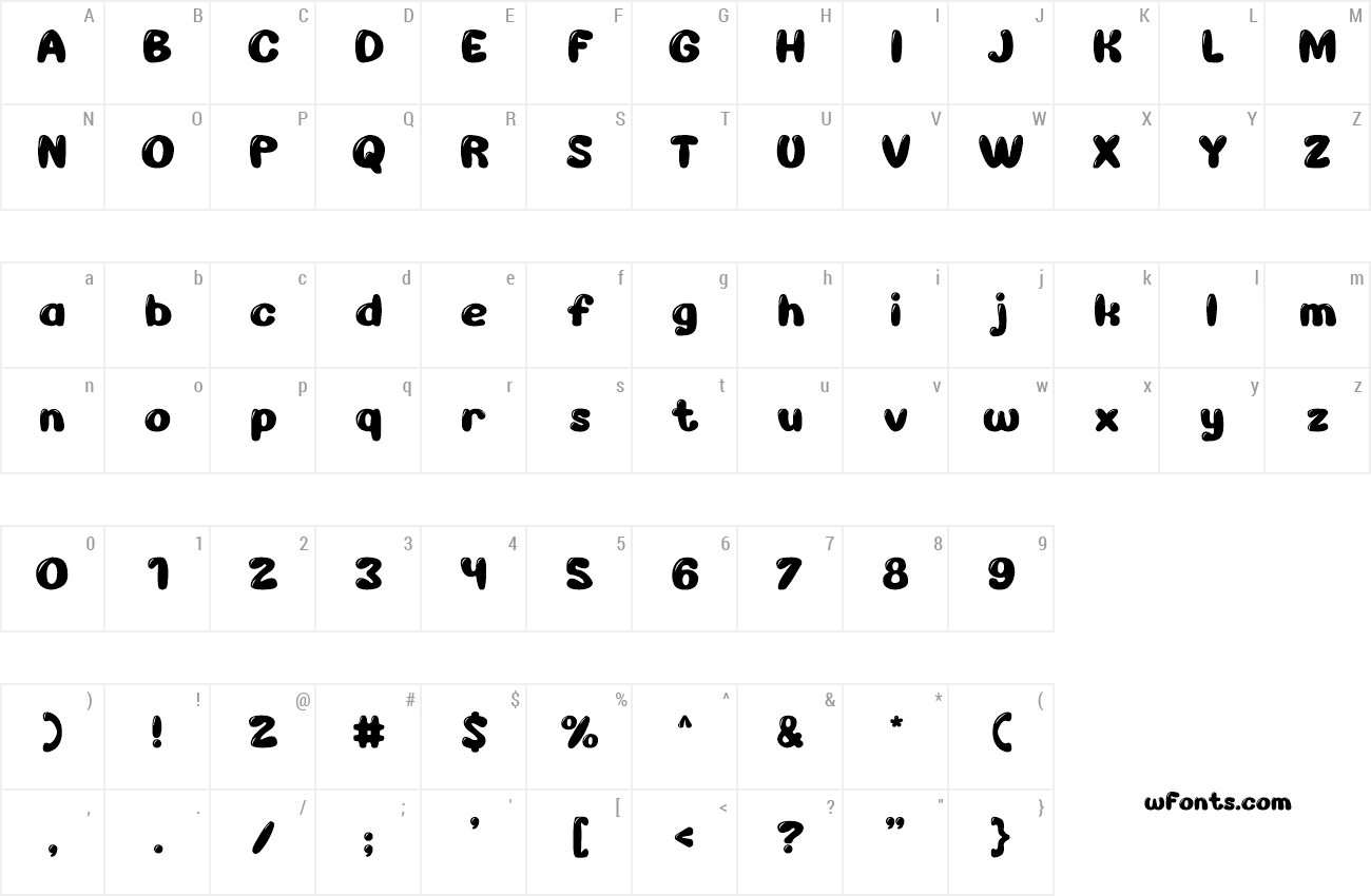 Rubber Duck Font