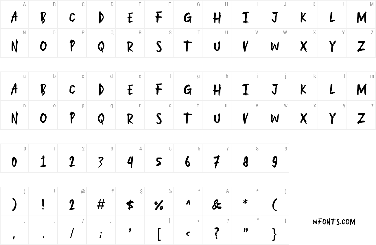 You Are Scared Font