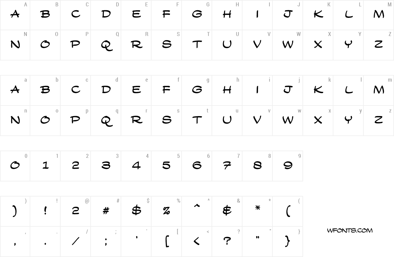 Wanders Font